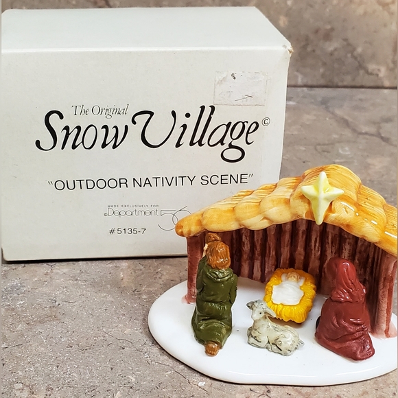 Department 56 | Art | Dept 56 The Original Snow Village Outdoor ...